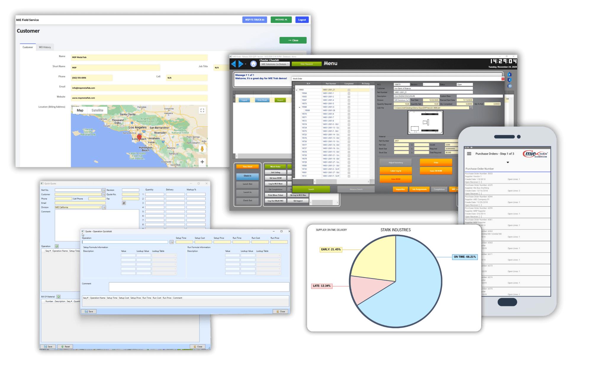 MIE Trak Pro - Manufacturing ERP Software Systems - MIE Solutions